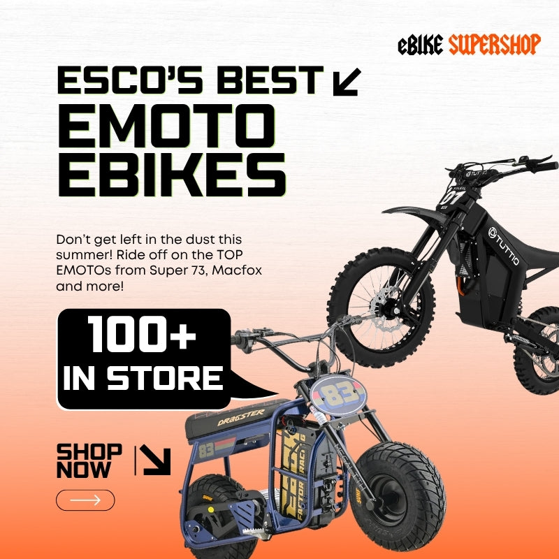 Moto Style Electric Bikes in Escondido | Super73 Style eBikes for Teens