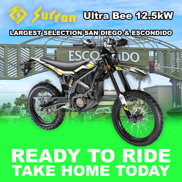 Buy eMOTO Surron Ultra Bee 12.5kW - Black - Ready to Ride Online - In ...